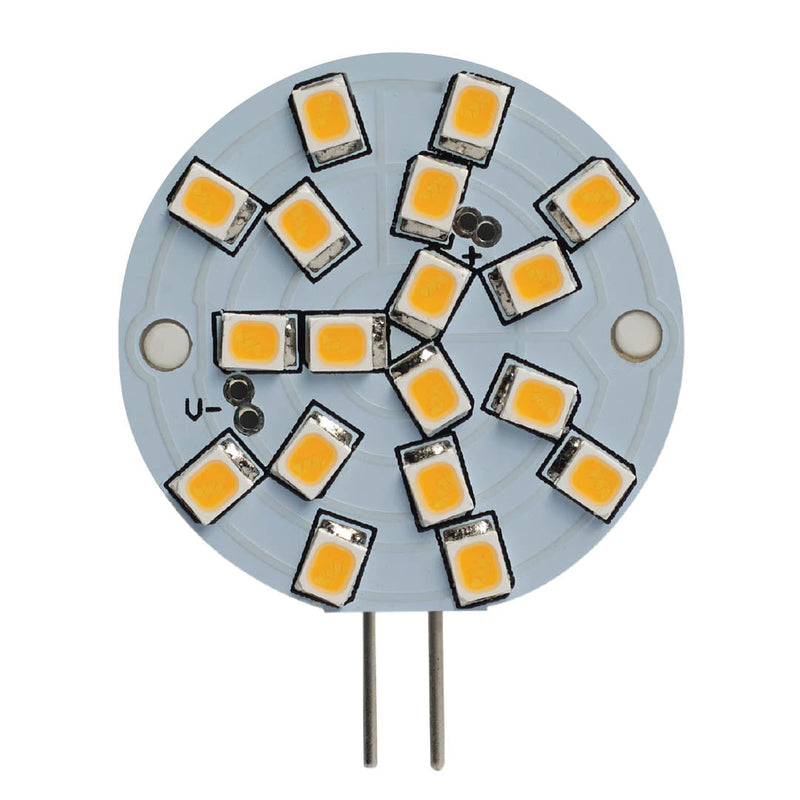 Bulbrite 770621 LED3G4/WA/30K/12 2.8W LED G4 WAFER 3000K 12V – RealLighting