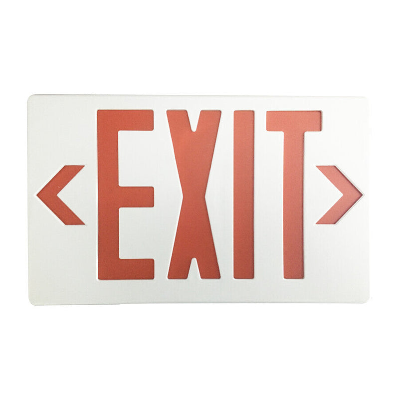 Eiko 11033 EXIT-R-W Exit Sign Red White Housing – RealLighting