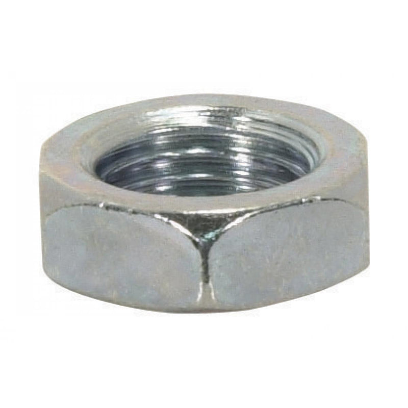 Satco 90-1702 Steel Locknut 1/4 IP 3/4" Hexagon 1/4" Thick Unfinished ...